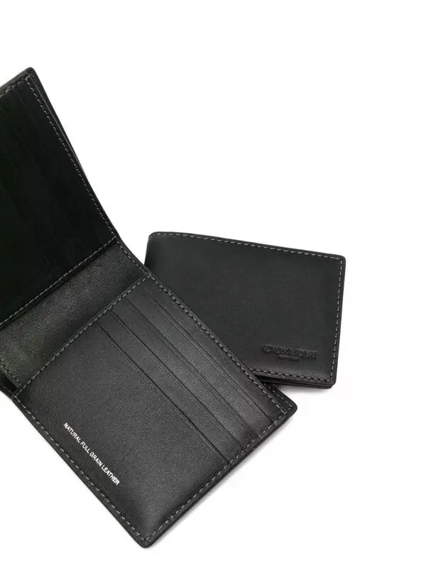 COACH® Logo-debossed Cardholder