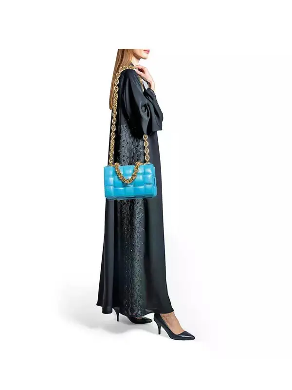 Bottega Veneta Cassette Shoulder Bag - Blue