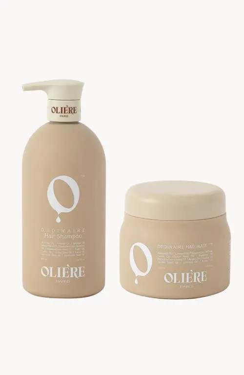 OLIERE PARIS Ordinaire Nourishing Hydrating Shampoo & Repair Mask Duo $101 Value - None