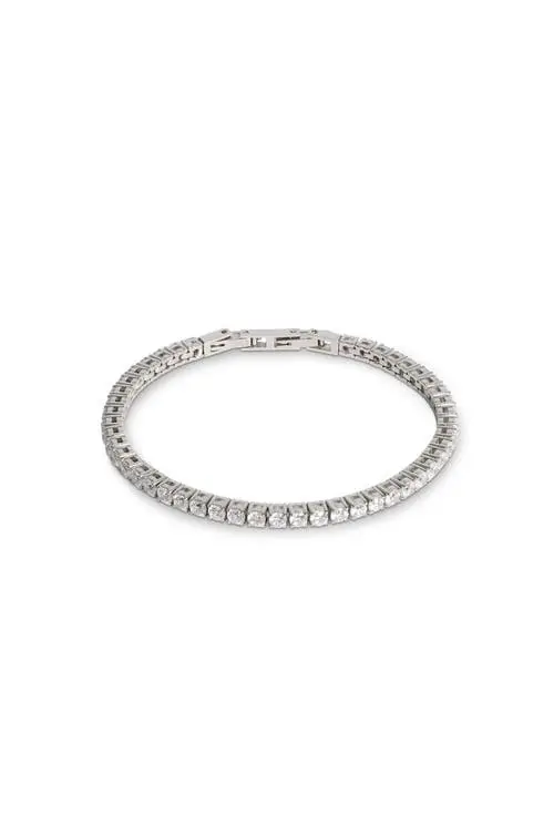 COEUR DE LION Tennis Bracelet With Zirconia - Silver