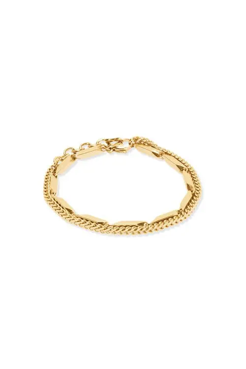 COEUR DE LION Twisted Layers Bracelet - Gold
