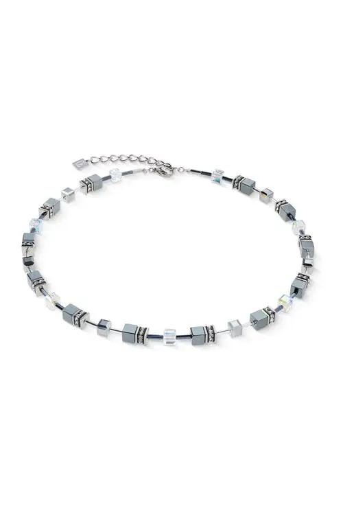 COEUR DE LION Geocube® Necklace - Platinum