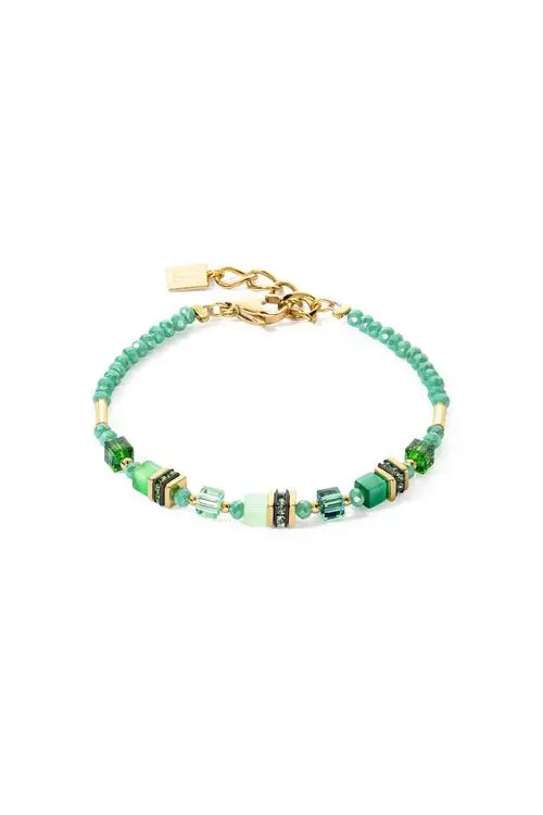 COEUR DE LION Mini Cubes Bracelet - Green
