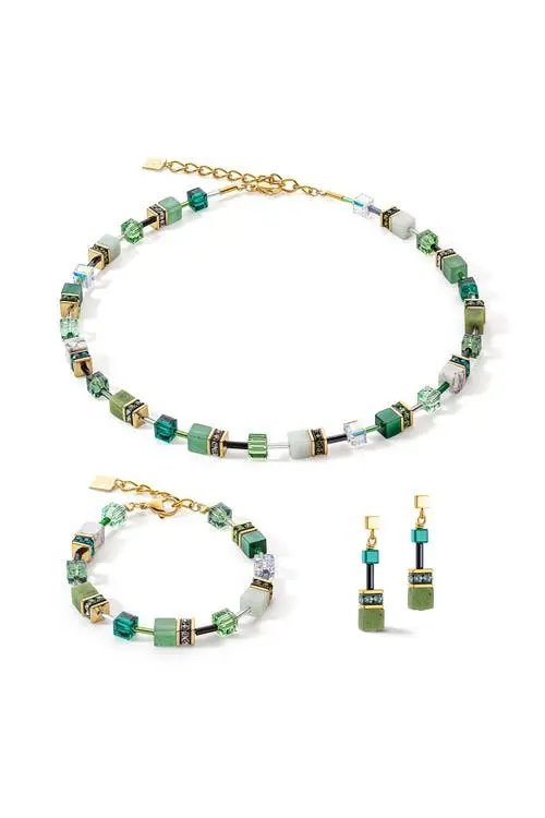 COEUR DE LION Geocube Iconic Precious Bracelet - Green