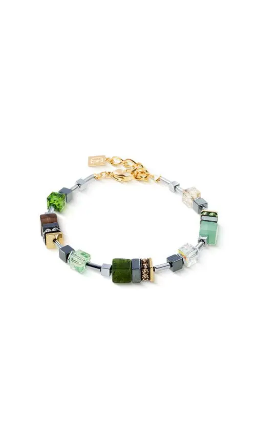COEUR DE LION Geocube Precious Motion Bracelet - Forest Light