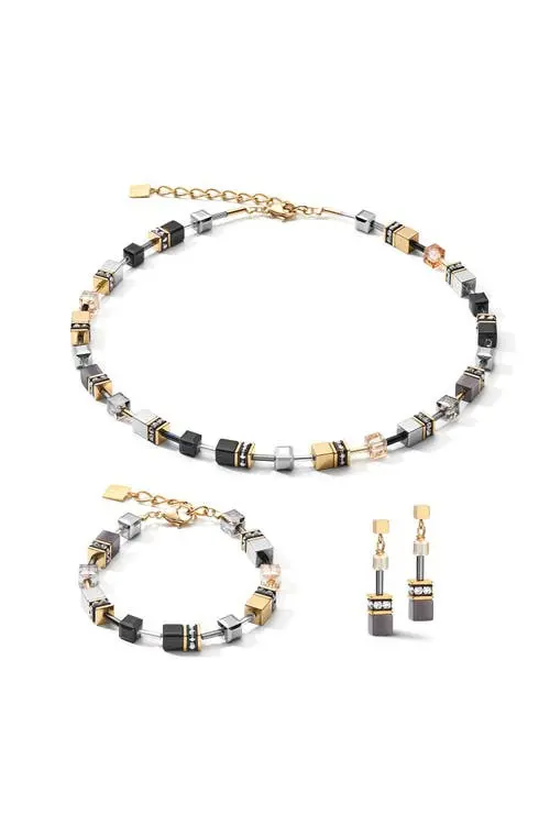 COEUR DE LION Geocube Bracelet - Grey