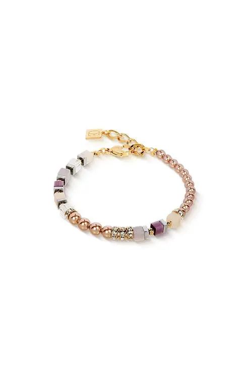 COEUR DE LION Precious Fusion Offset Bracelet - Champagene Blush