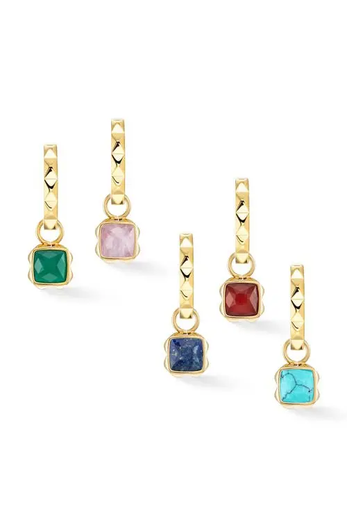 COEUR DE LION Spikes 23 Hoop Earrings - Gold