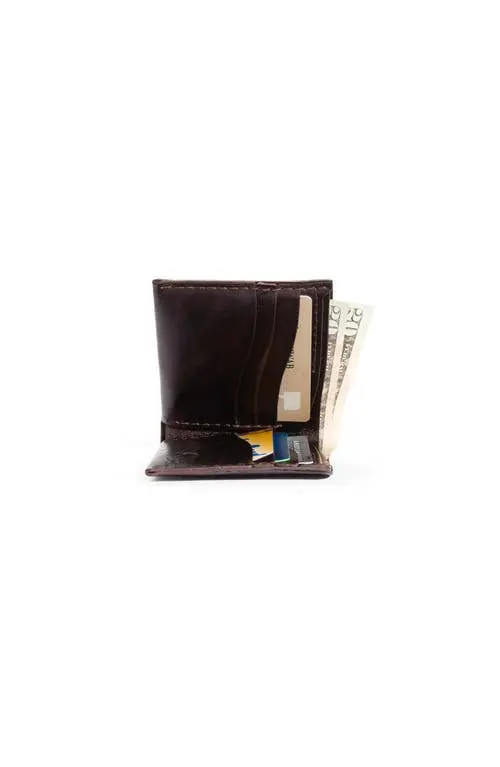 EZRA ARTHUR No. 8 Classic Bifold Wallet - Whiskey