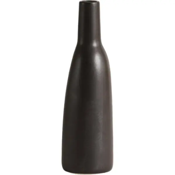 GHARYAN STONEWARE Dadasi Carafe/bottle - Matte Black