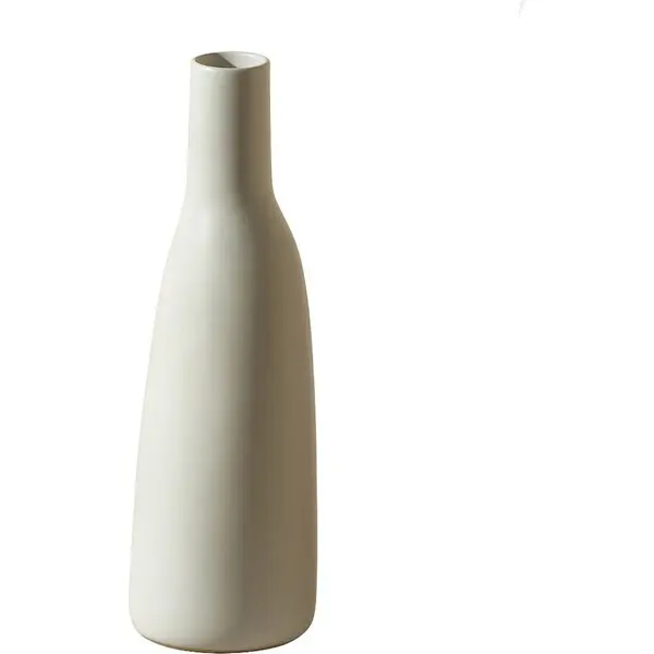 GHARYAN STONEWARE Dadasi Carafe/bottle - Matte White
