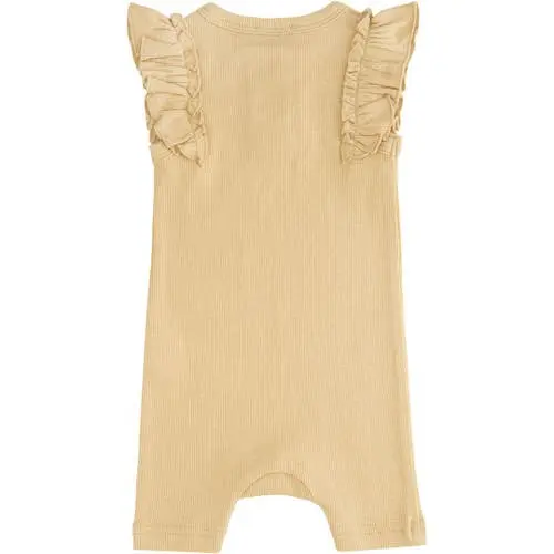 BANBLU Ruffle Shortie - Yellow Mustard