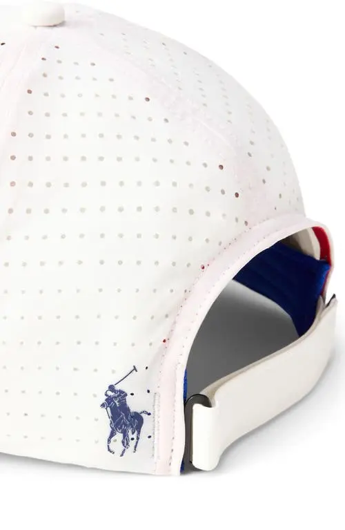 Polo Ralph Lauren Sport Baseball Cap - Ceramic White