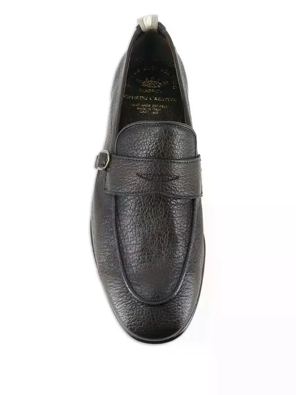 Officine Creative Round-toe Buckled Loafers