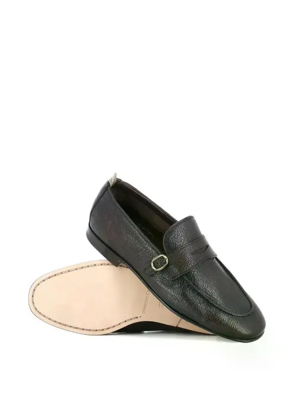 Officine Creative Round-toe Buckled Loafers