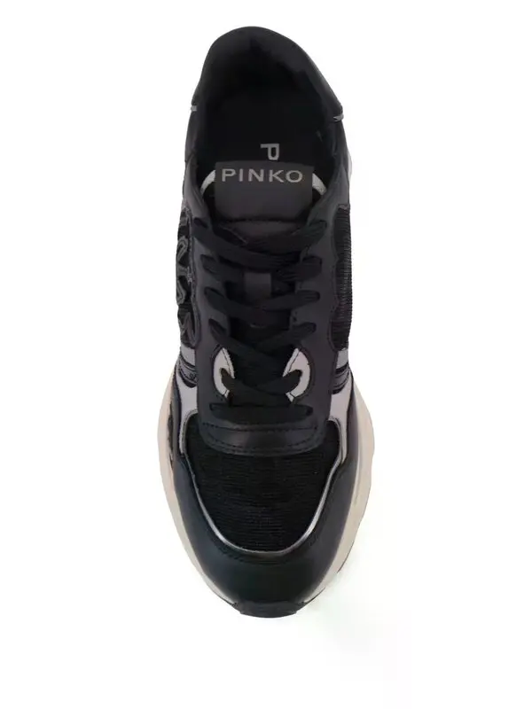 Pinko Logo Appliqué Sneakers