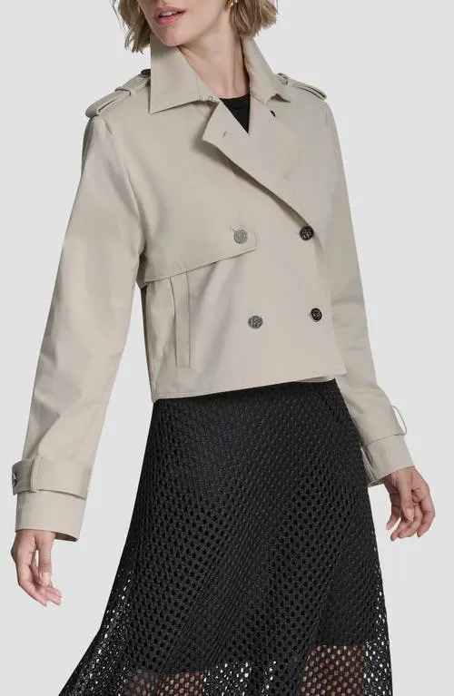 Dkny Cropped Trench Coat