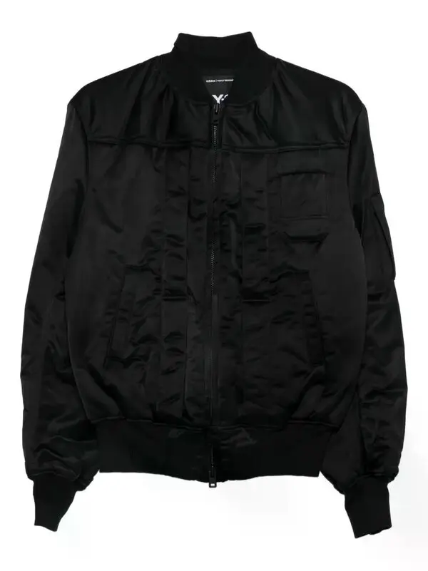Y3 Logo-print Bomber Jacket
