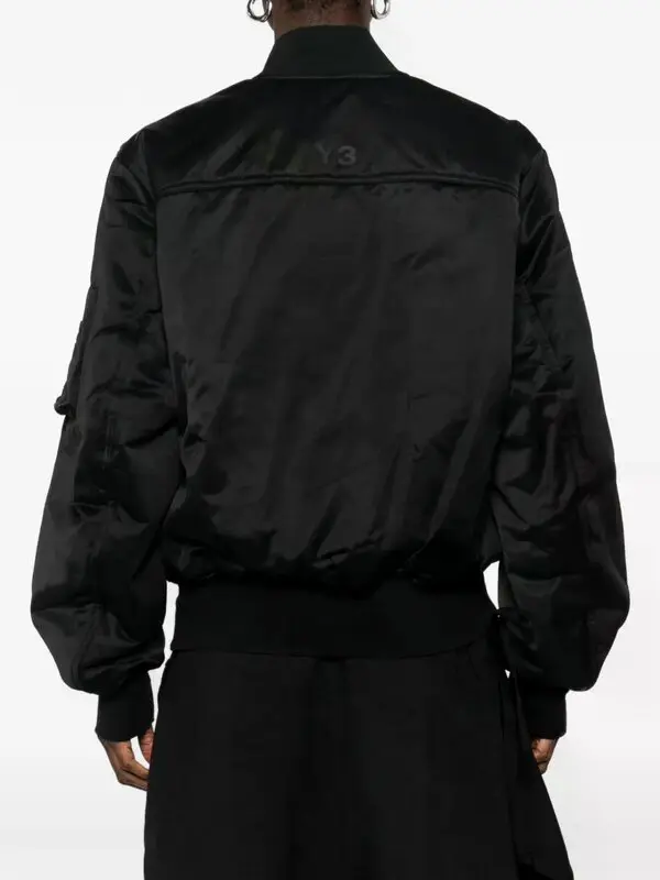 Y3 Logo-print Bomber Jacket