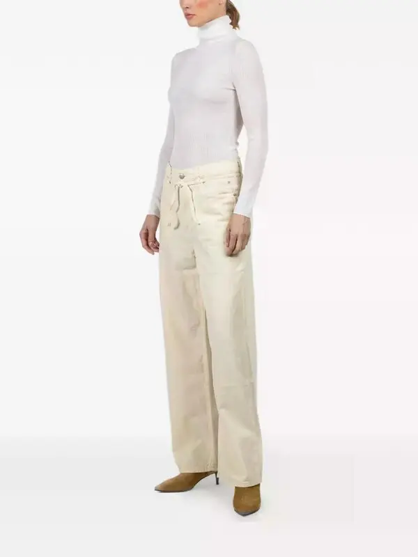DL1961 Casie Drawstring Wide Leg Jeans