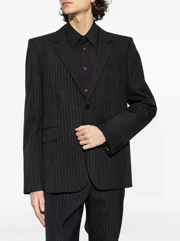 Alexander McQueen Pinstriped Blazer