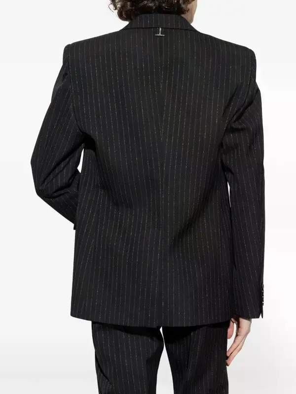 Alexander McQueen Pinstriped Blazer