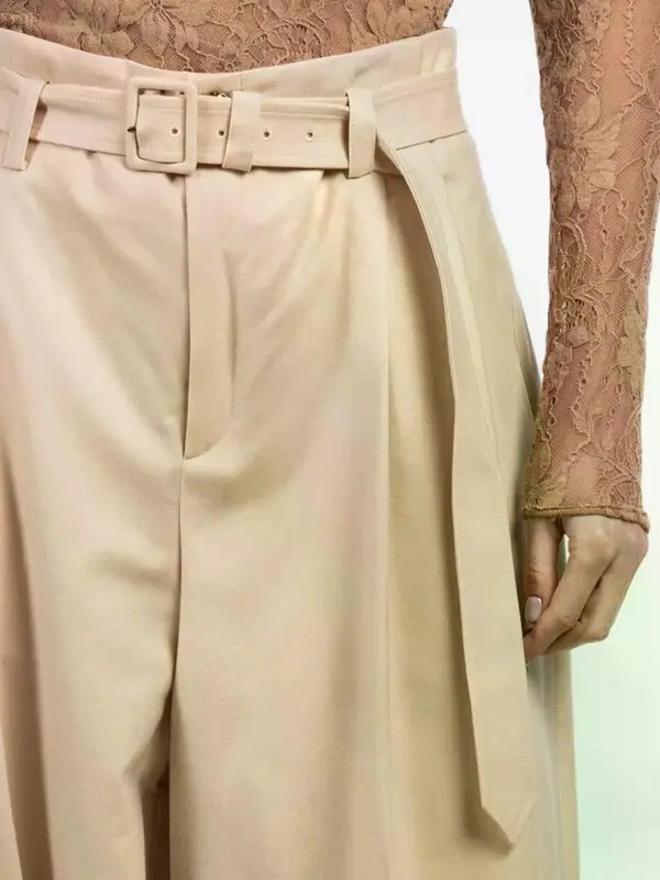 Zimmermann Belted Wide-leg Trousers