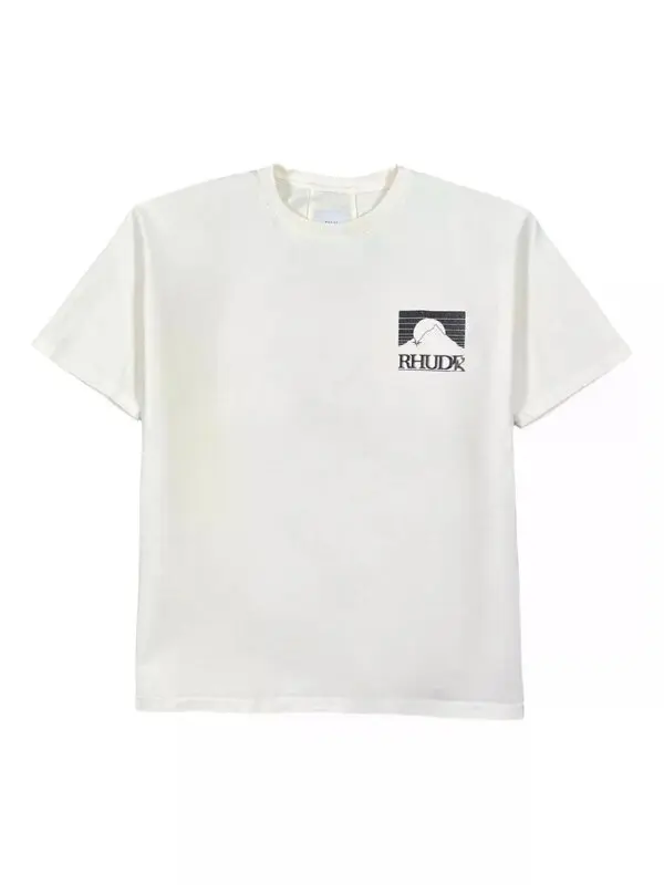 Rhude Moonlight Graphic-print T-shirt - White