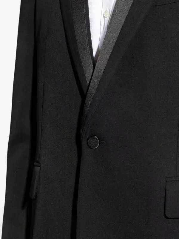 Alexander McQueen Shawl-lapel Single-breasted Blazer