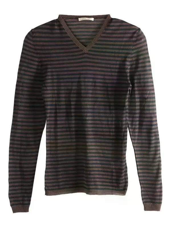 Paloma Wool Striped V-neck Top