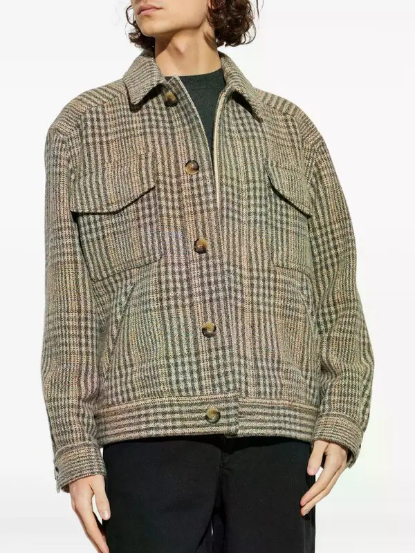 MARANT Folco Checked Flap-pocket Jacket