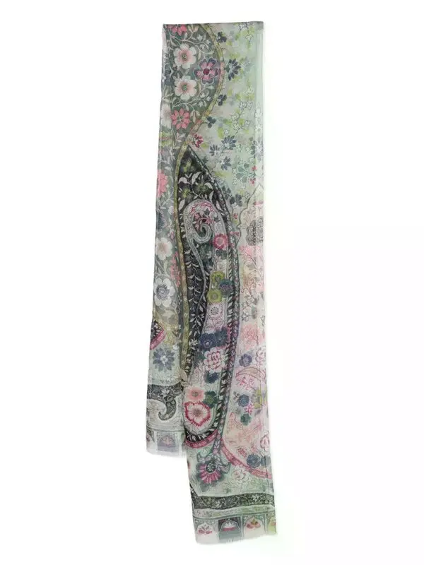 Etro Floral-print Scarf