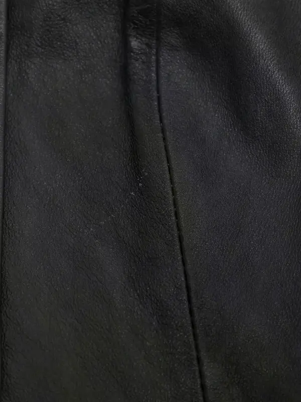 ANNA SCHOLZ Leather Coat