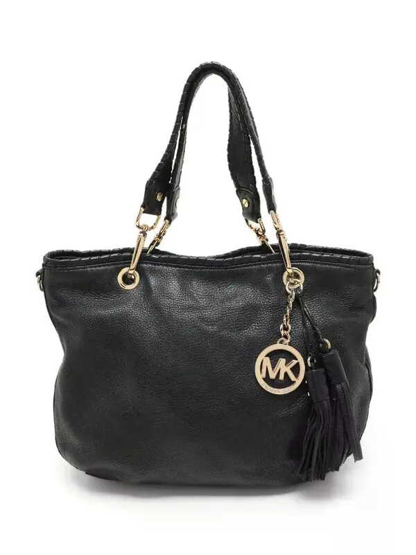 Michael Kors Leather Shoulder Bag - Black