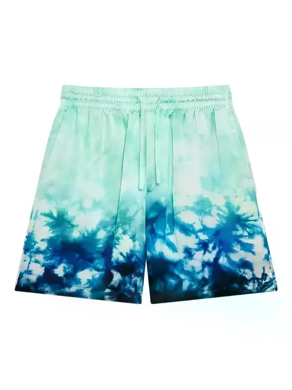 Casablanca Tie-dye Drawstring Shorts