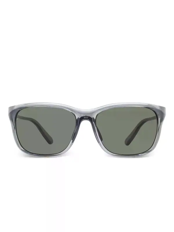 Moncler Rectangular Emblem Sunglasses - Grey