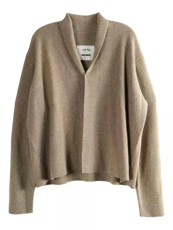 UMA WANG X 1436 Open-front Cardigan