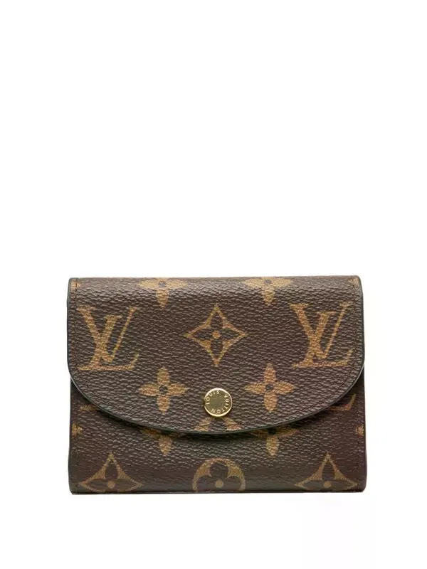 LOUIS VUITTON 2021-2025 Monogram Rosalie Purse Coin Pouch - Brown