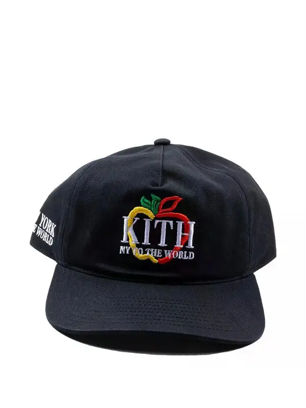 Kith Embroidered Twill Cap - Black