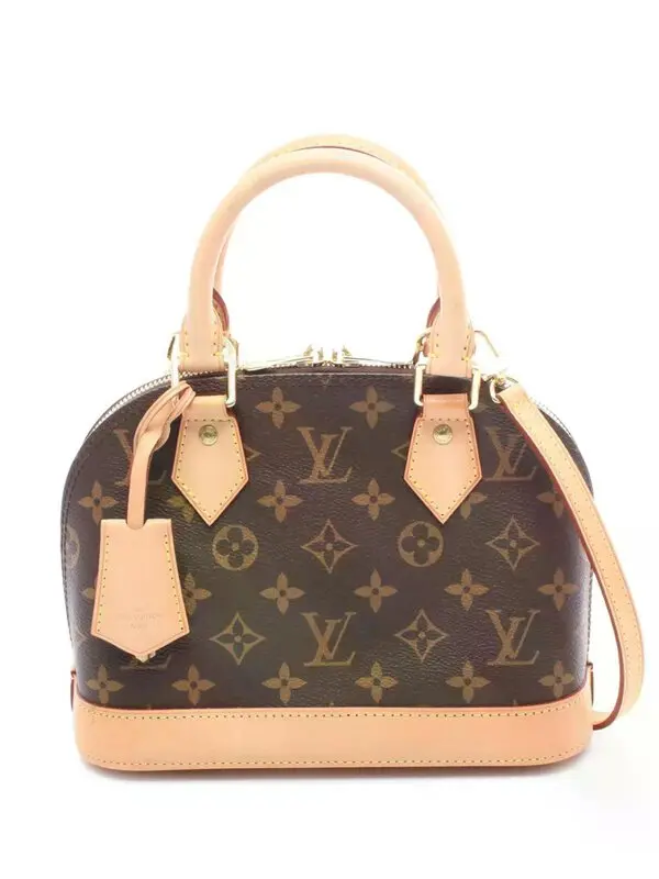 LOUIS VUITTON Monogram Alma Bb Satchel