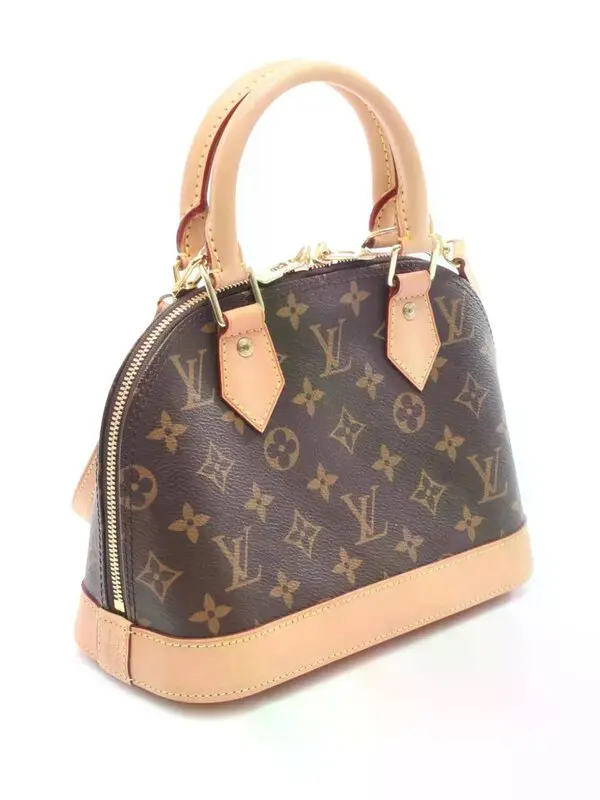 LOUIS VUITTON Monogram Alma Bb Satchel