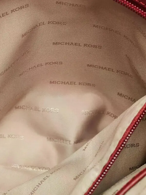 Michael Kors Leather Zip Tote Bag