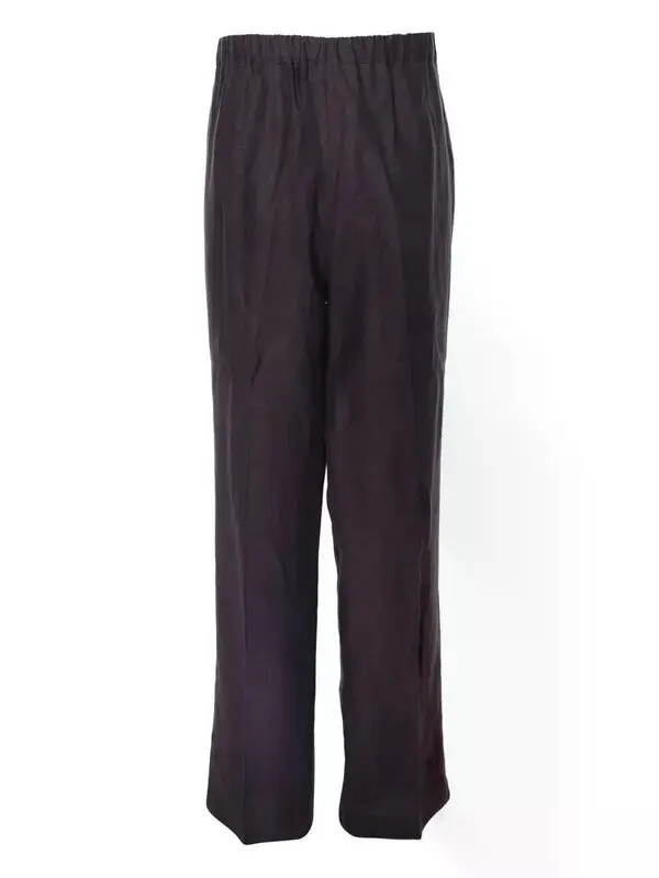 KRIZIA Button Linen Trousers