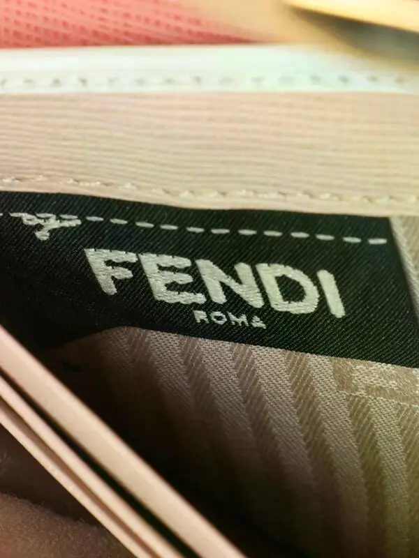 Fendi 2jours Continental Leather Wallet