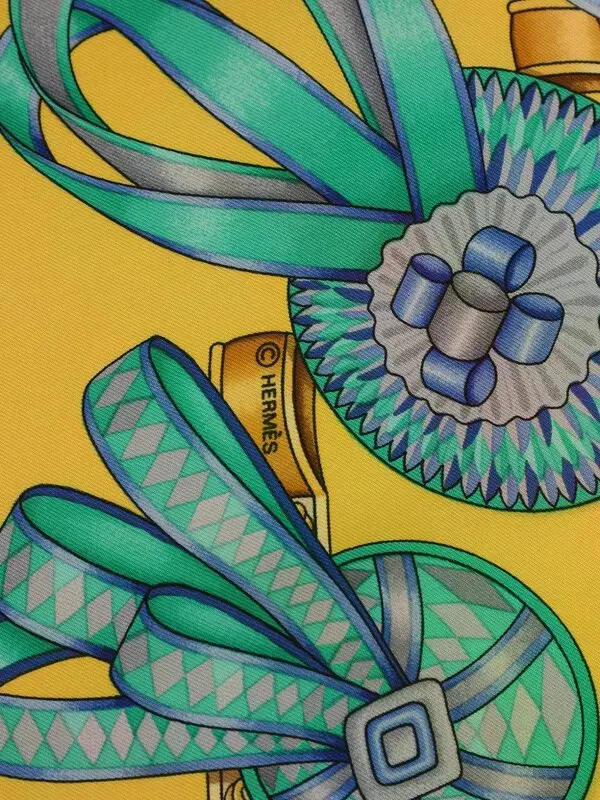 Hermès 1223389 Ribbon Silk Scarf