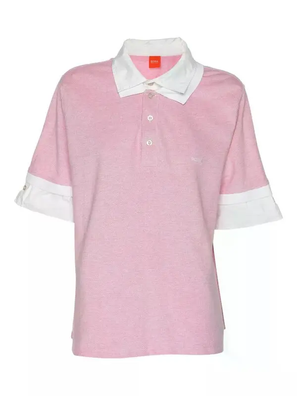 BOSS Cotton Polo Top