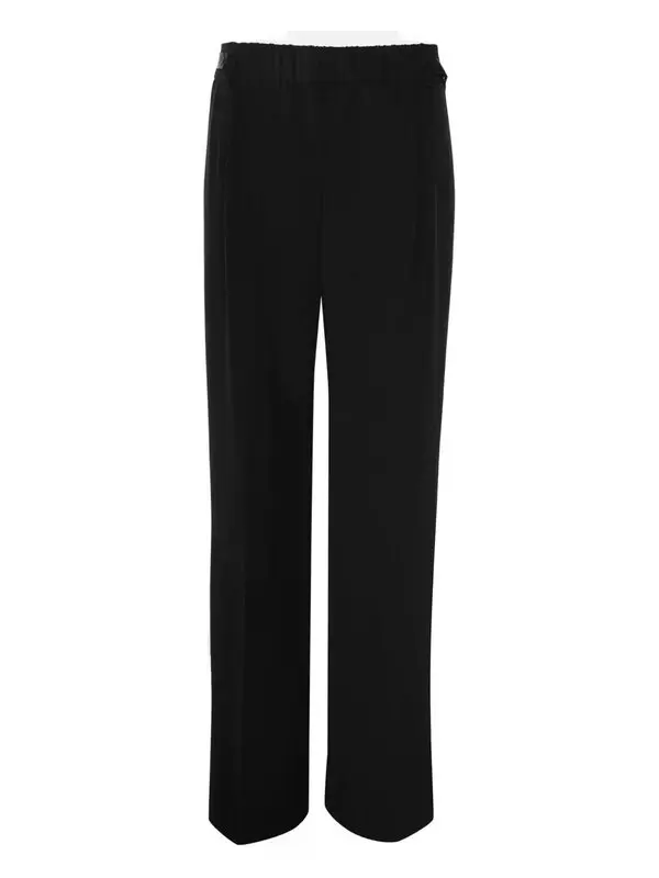Marina Rinaldi Drawstring Straight Trousers