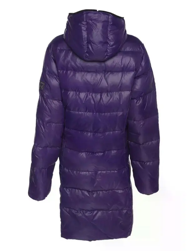 Marina Rinaldi Quilted Hooded Coat