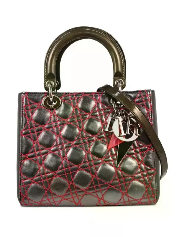 Dior 2011 Medium Lady Anselm Reyle Tote Bag