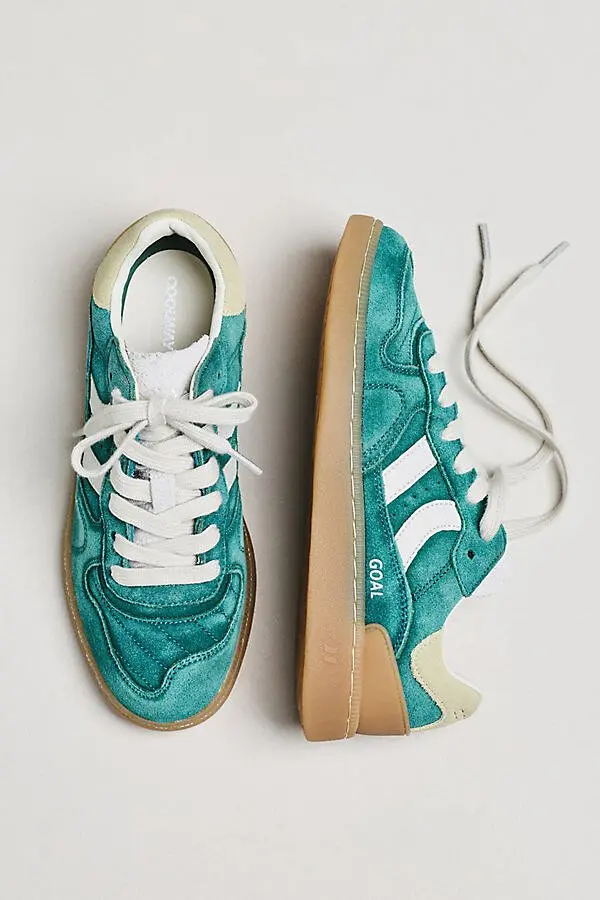 COOLWAY Goal Bleached Sneakers - Green